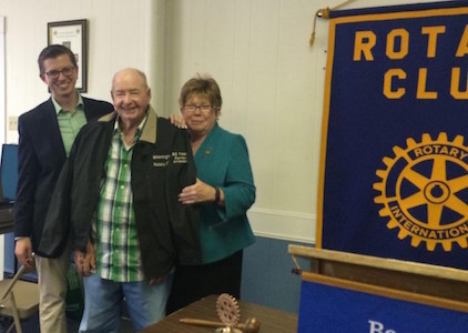 PHOTO: Wilmington Rotary Club Recognizes 62-Year Member Fred Cain ...
