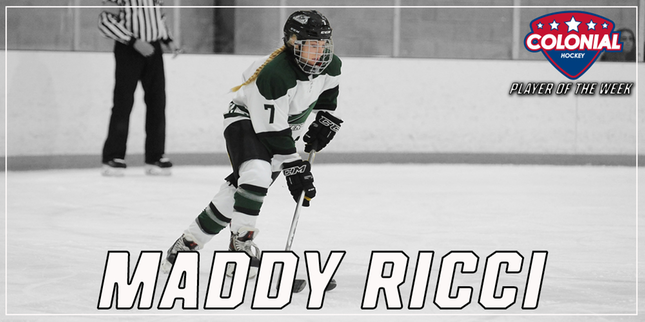 Wilmington’s Madison Ricci Named Colonial Hockey Conference Player Of ...