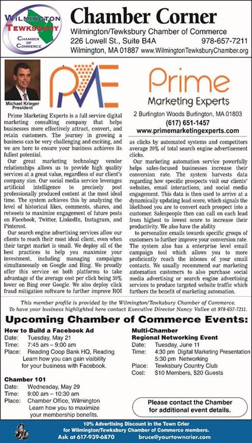 CHAMBER CORNER: Learn About Prime Marketing Experts – Wilmington Apple