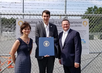 RMLD Cuts Ribbon For New Battery Energy Storage System – Wilmington Apple