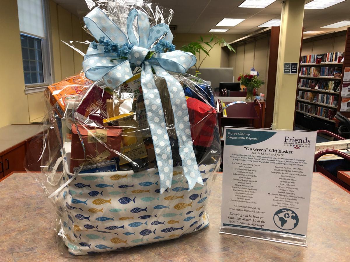 Friends Of Wilmington Library Raffling Off “Go Green” Gift Basket ...