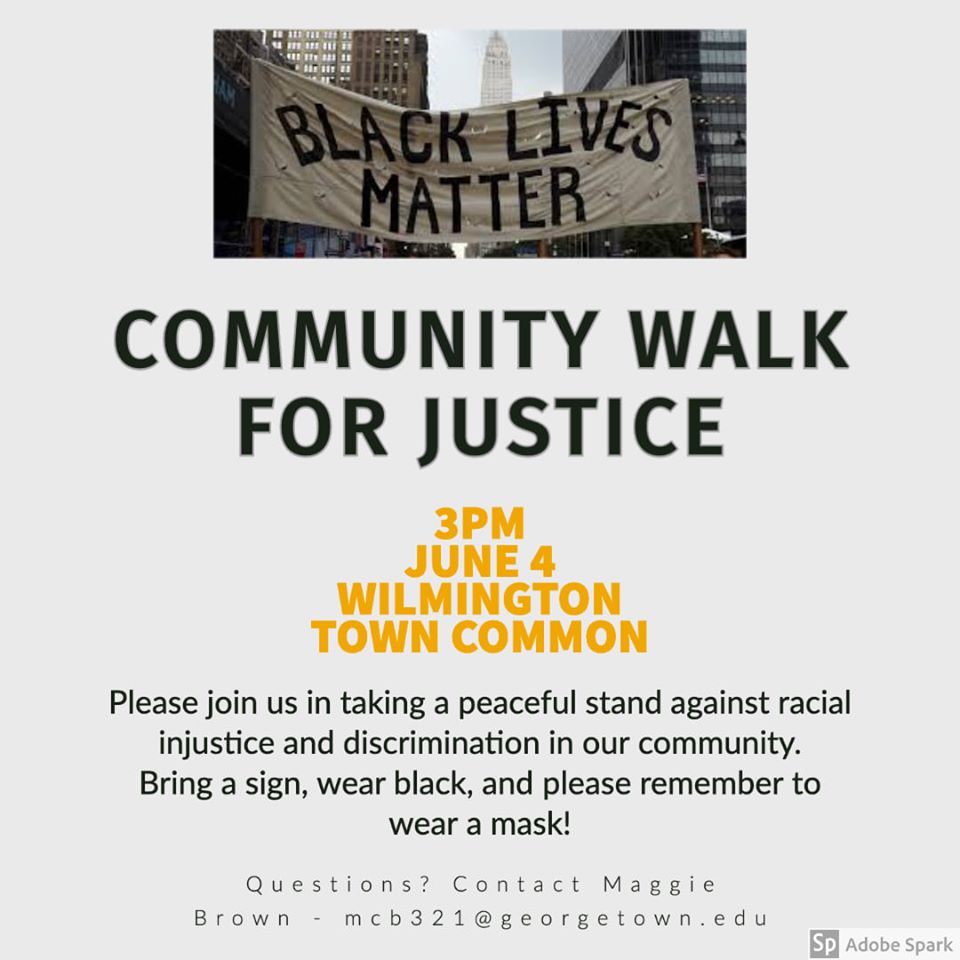 Peaceful Walk For Justice Set For Wilmington Town Common On June 4 ...