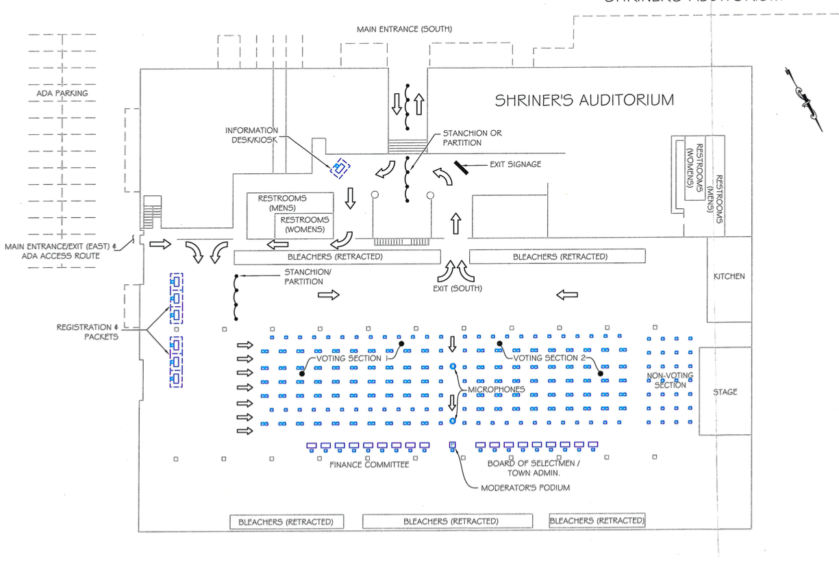 2021 Annual Town Meeting To Be Held At Shriners Auditorium; Shriners ...