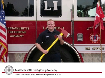Wilmington Firefighter Matt Stone Graduates From Massachusetts ...