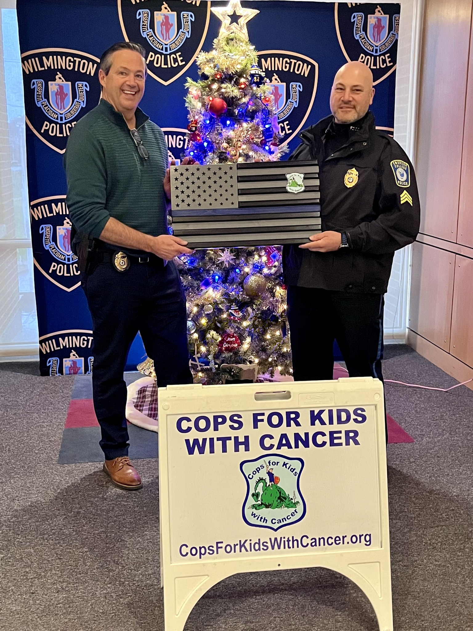Wilmington Police Raise $7,775 For ‘Cops For Kids With Cancer ...