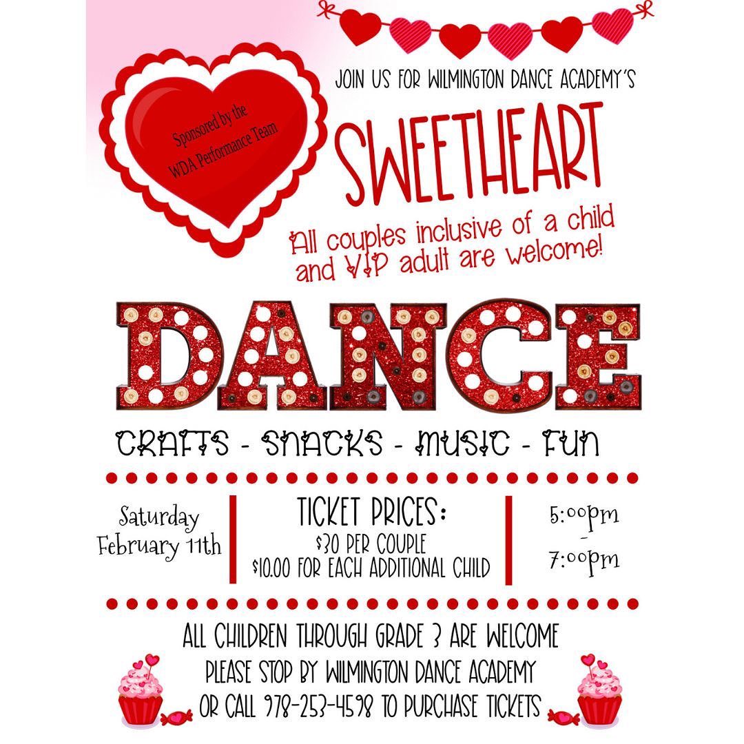 THIS WEEKEND: Wilmington Dance Academy To Hold ‘Sweetheart Dance’ On ...