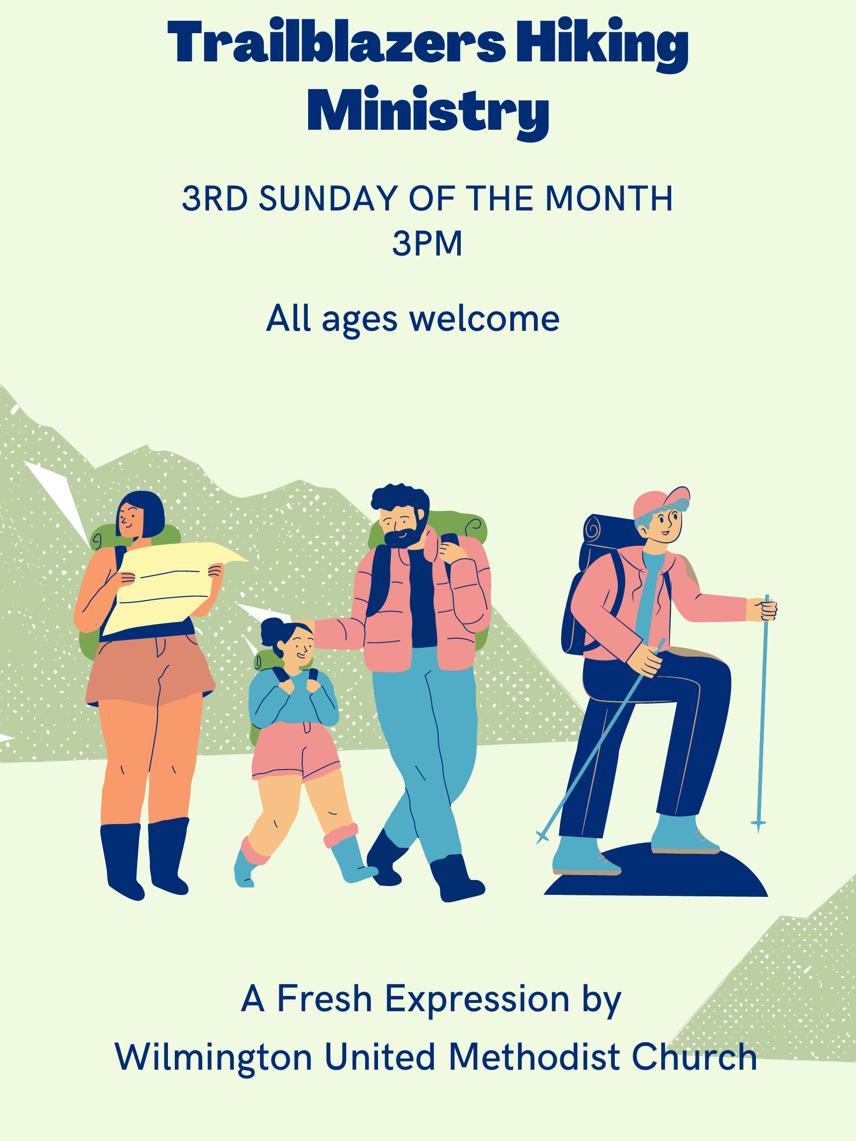 Wilmington United Methodist Church To Launch Monthly Hiking Group ...