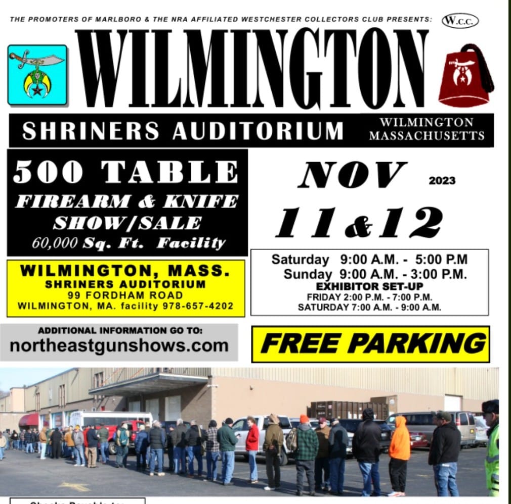 COMING TO THE SHRINERS: Gun Show Returns To Wilmington On November 11 ...