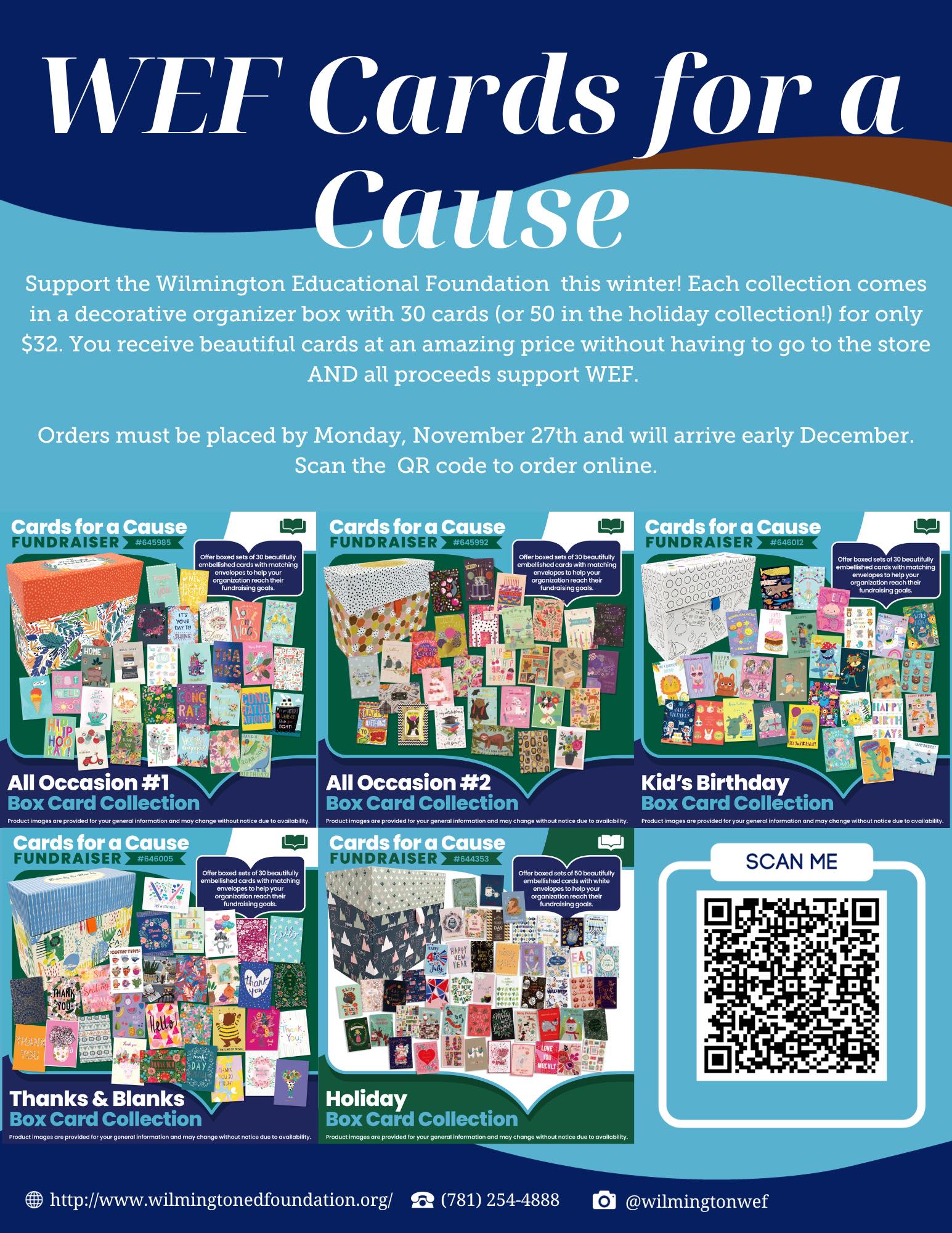 Wilmington Educational Foundation Holding ‘Cards For A Cause ...