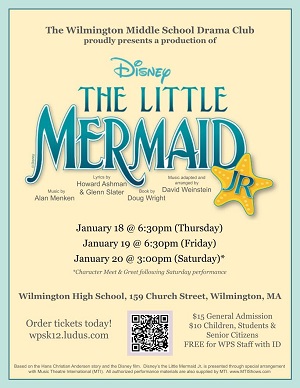 Wilmington Middle School Drama Club To Perform “The Little Mermaid Jr ...
