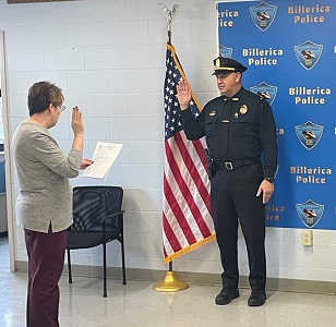 Billerica Police Department Promotes Sergeant John Zarro, of Wilmington ...