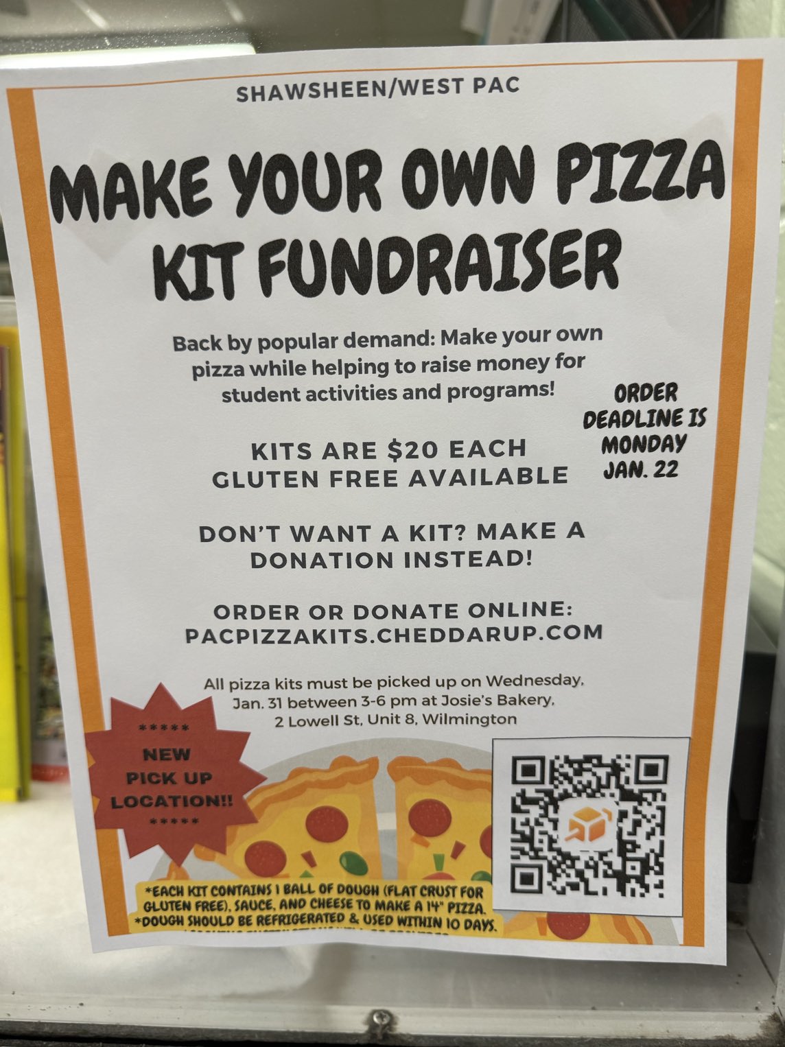 Purchase ‘Make Your Own Pizza Kits’ To Support Shawsheen/West PAC ...