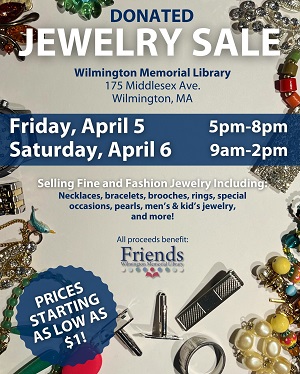 THIS WEEKEND: Friends Of The Wilmington Library To Hold Jewelry Sale On ...