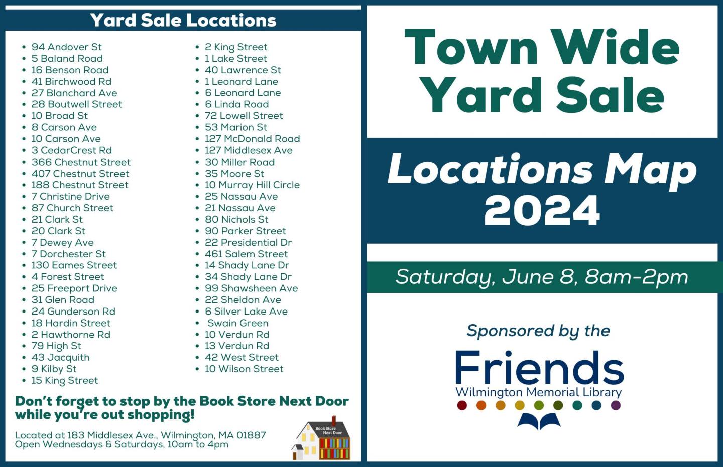 THIS WEEKEND: Wilmington Town-Wide Yard Sale Set For June 8; Shop At 59 ...