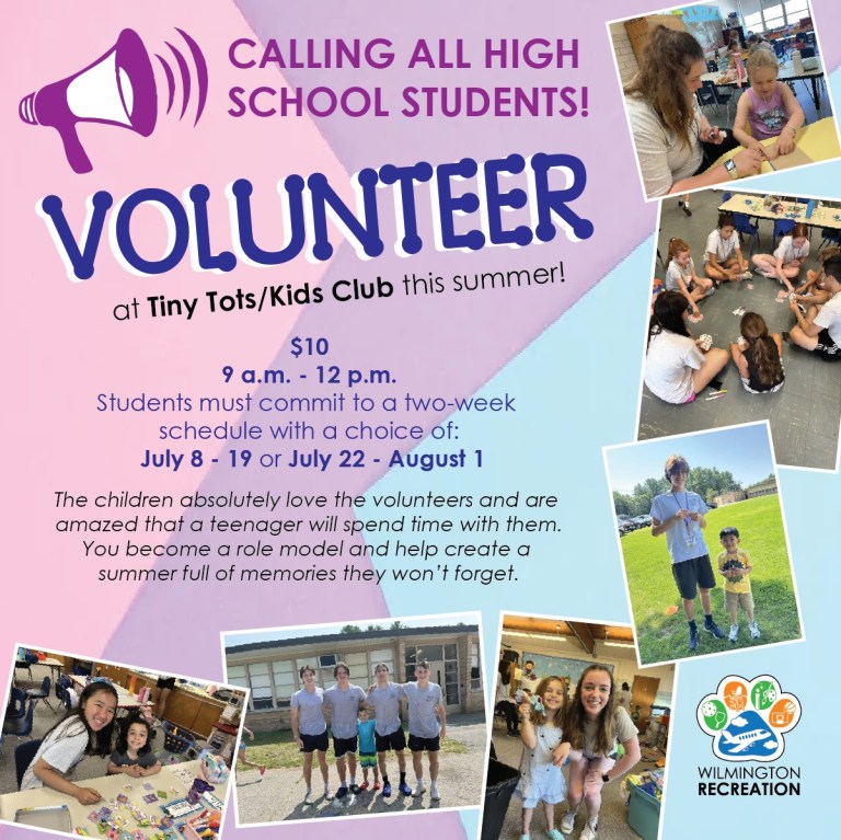 VOLUNTEER OPPORTUNITIES: High School Volunteers Wanted For Recreation ...