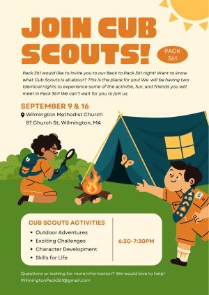 Wilmington Cub Scout Pack 361 Seeks New Members, Holding Welcome Event ...