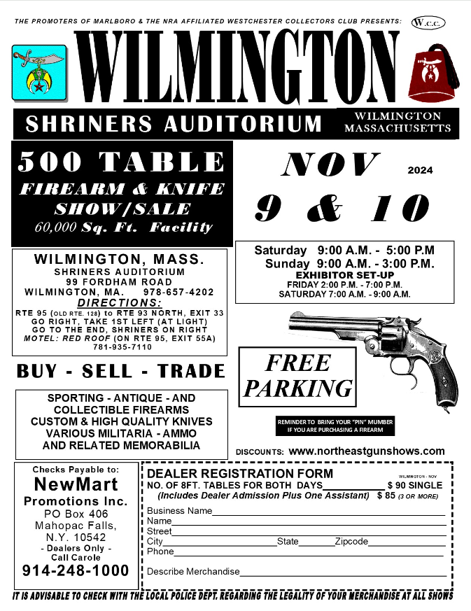 THIS WEEKEND: Gun Show At Shriners Auditorium On November 9-10 ...