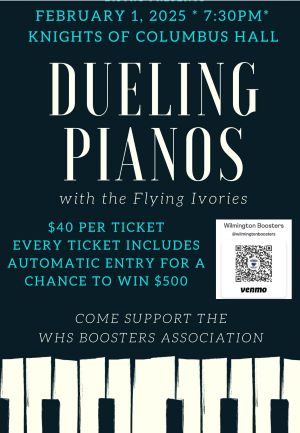 THIS WEEKEND: Dueling Pianos Concert To Benefit Wilmington Boosters On ...