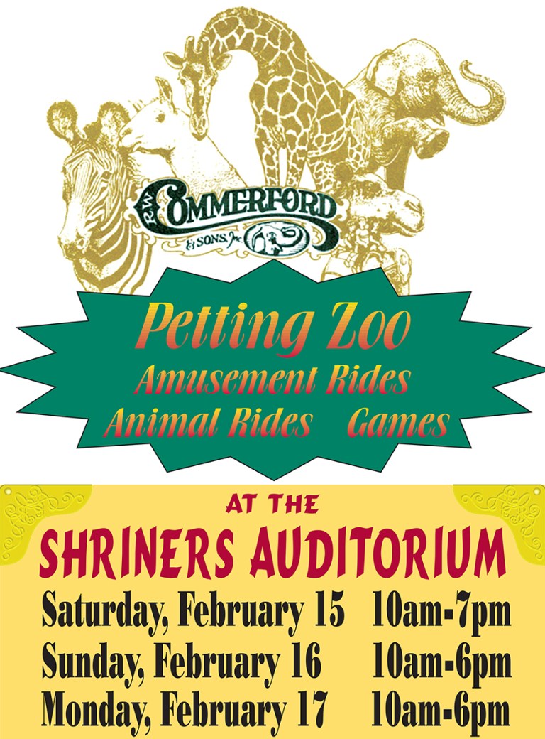 FEBRUARY VACATION FUN: Petting Zoo & Kids Fun Fair At Shriners ...
