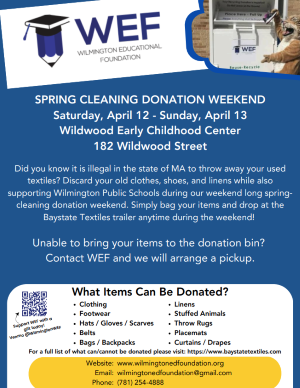 THIS WEEKEND: Wilmington Education Foundation To Hold Spring Cleaning ...