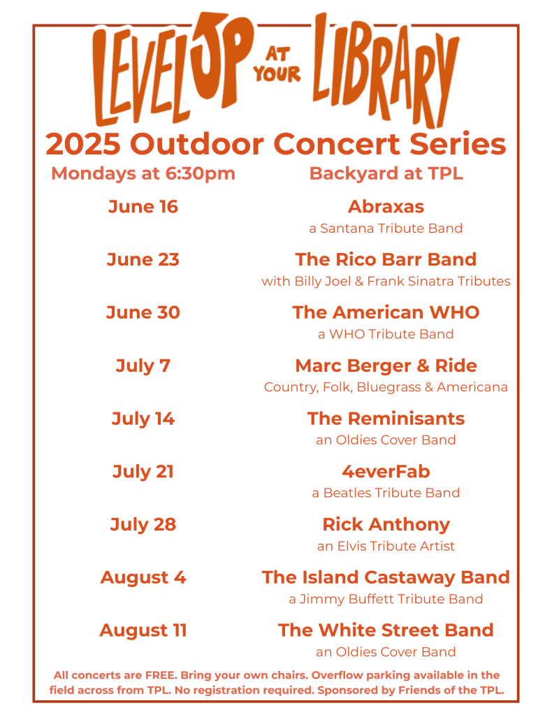 Tewksbury Library To Host 9 Outdoor Concerts This Summer – Wilmington Apple