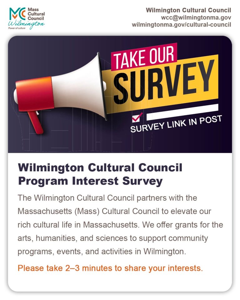 FEEDBACK SURVEY: Let Wilmington Cultural Council Know What Types Of ...