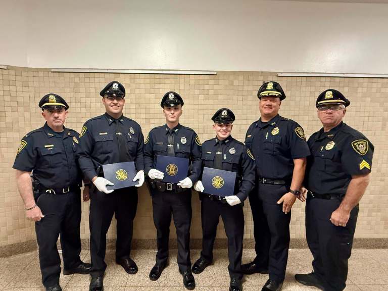 Wilmington Police Welcome 3 New Officers After Police Academy ...